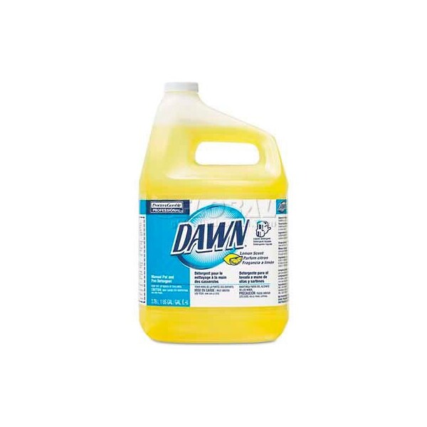 Procter & Gamble Dawn Liquid Dish Detergent Lemon, Gallon Bottle 1/Case ...