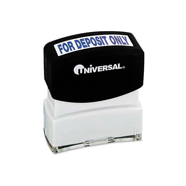 Universal Universal Message Stamp, for DEPOSIT ONLY, Pre-Inked/Re ...