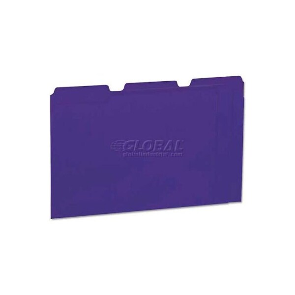 Universal Universal Colored File Folders, 1/3 Cut One-Ply Top Tab ...