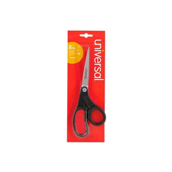 Universal Economy Scissors, 8" Length, Bent Handle, Stainless Steel ...