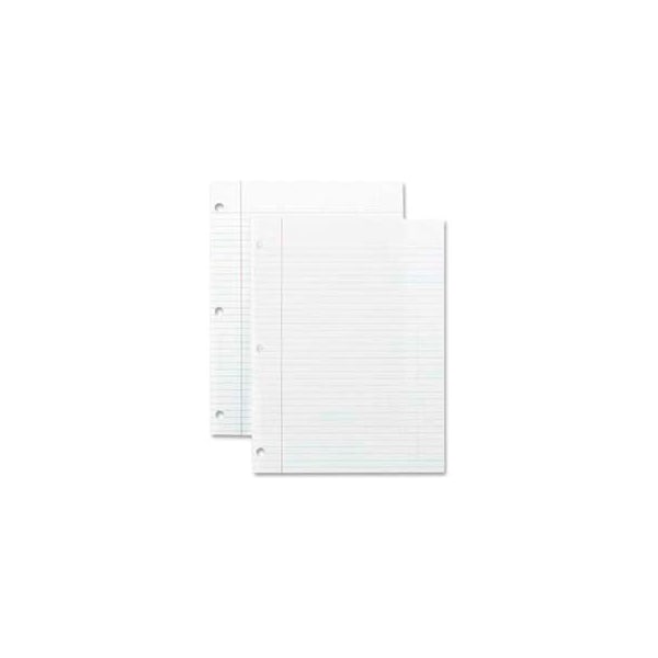 Sparco Sparco Notebook Filler Paper, 8" x 10-1/2", College Ruled, White ...
