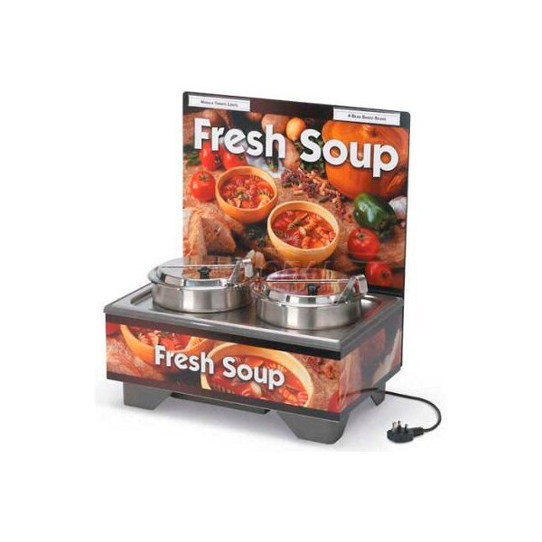 Vollrath Co VollrathÂ, Full-Size Soup Merchandiser Base w/Menu Board ...