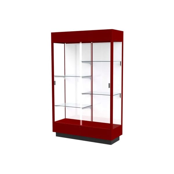 Waddell Display Case Of Ghent Heritage Lighted Floor Display Case 48"W ...