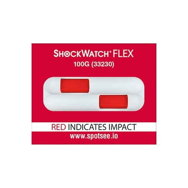 Shockwatch SpotSee‚Ñ¢ ShockWatch¬Æ Flex Single Tube Impact Indicators ...