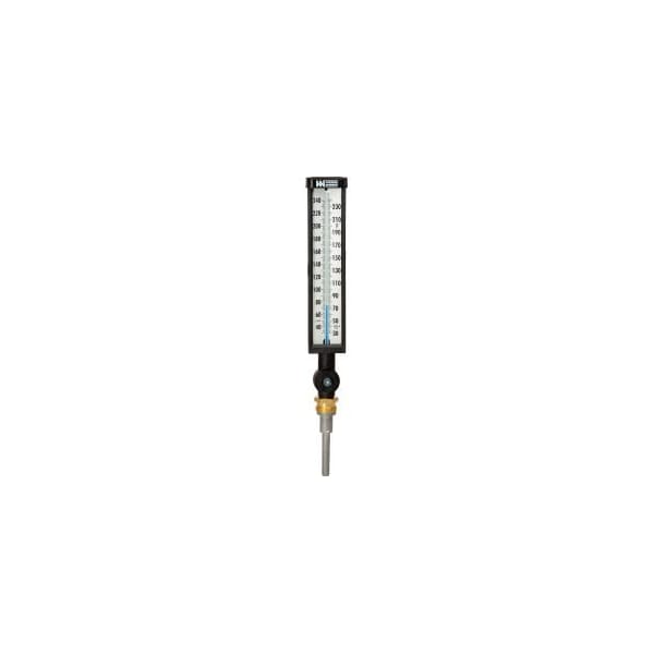 WEISS INSTRUMENTS INC. 9" Variangle Thermometer, 3 1/2" stem, 30-240F ...