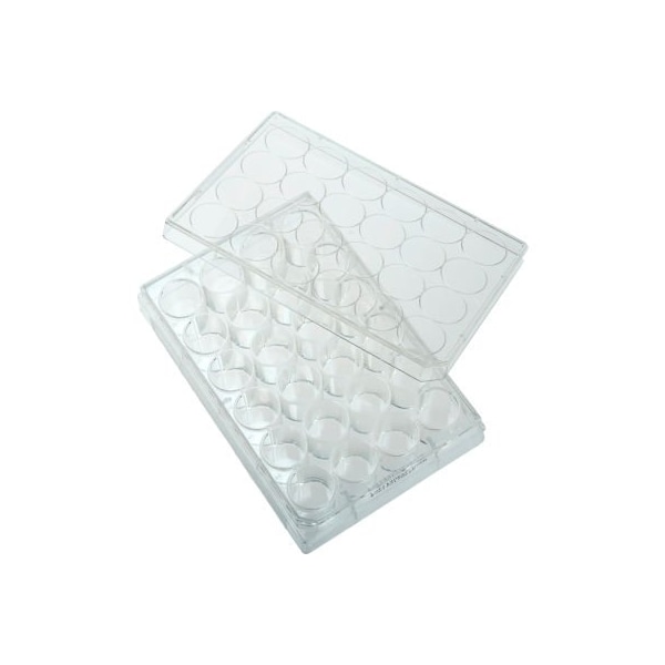 Celltreat 24 Well Tissue Culture Plate with Lid, Individual, Sterile ...