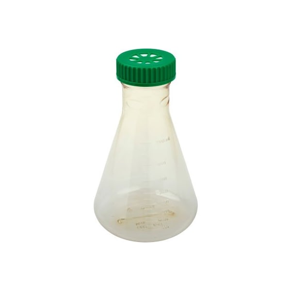 Celltreat CELLTREAT¬Æ 2L Erlenmeyer Flask, Vent Cap, Plain Bottom ...