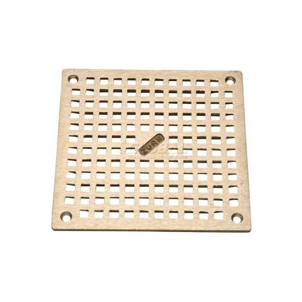 Zurn 8" x 8" Square Floor Drain W/Screws, Nickel PN400-10S-GRID-W/SCR ...