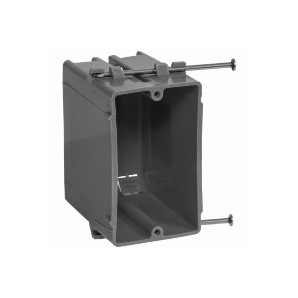 Ecm Industries Electrical Box, 22 cu in, New Work Outlet Box Type, 1 ...