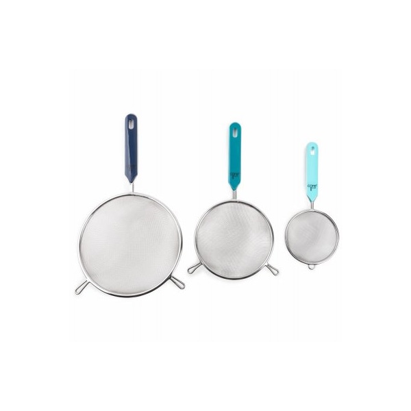 Core Home 3PC Everyday Strainer 18288-TV | Zoro
