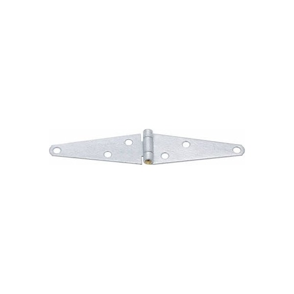 National Hardware 4 Galv HVY Strap Hinge N128-249 | Zoro