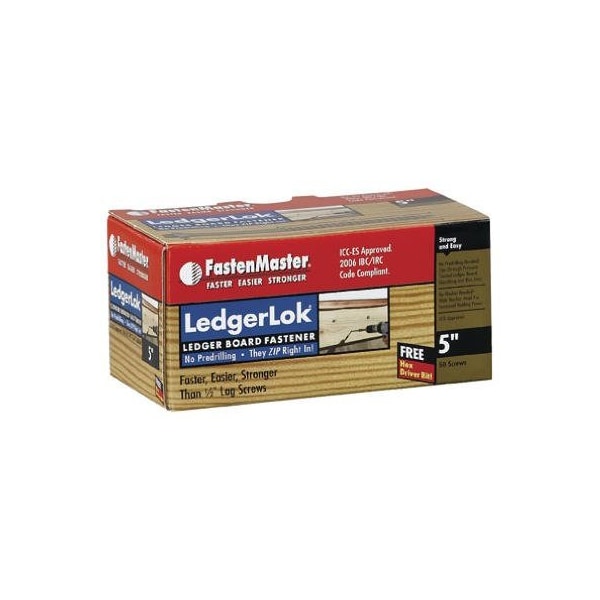 Omg 50PK 5 Ledgerlok Screw FMLL005-50 | Zoro