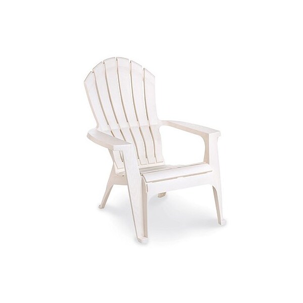 Adams Mfg WHT Adirondack Chair 8371-48-3700 | Zoro