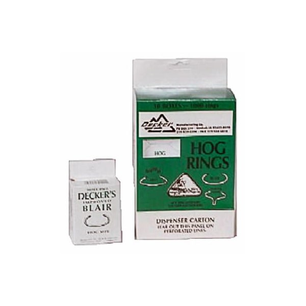 Decker Mfgmpany 100PK 3 Hog Ring 6 | Zoro