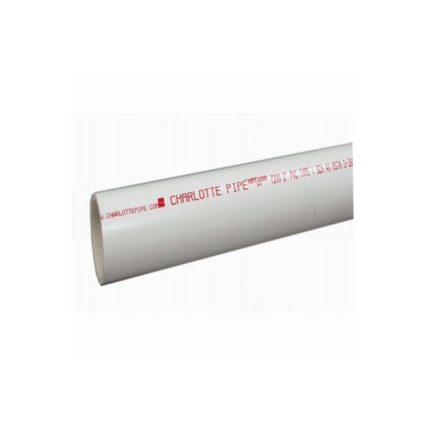 Charlotte Pipe And Foundry 112x 2 SCH40 DWV Pipe PVC 07112 0200HA | Zoro