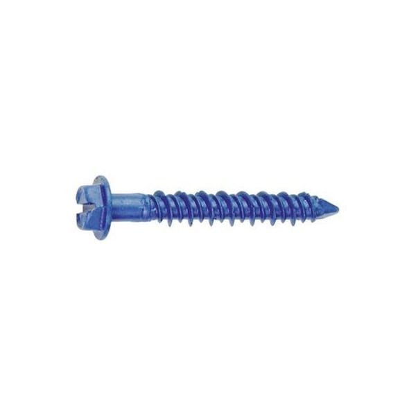 Itw Tapcon Concrete Screw, Hex, Steel 24345 | Zoro