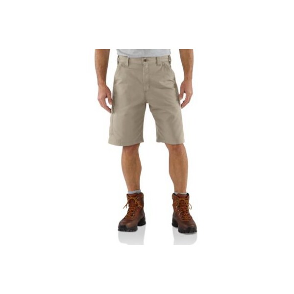 Carhartt SZ34 TAN Canv Shorts B147-TAN-34 | Zoro