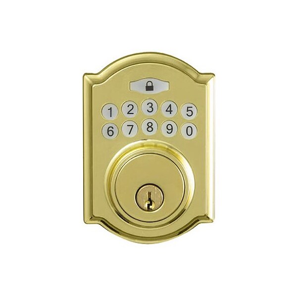 Taiwan Fu Hsing Industrial TG PB Cast Elecdeadbolt GA77D01AA KD | Zoro