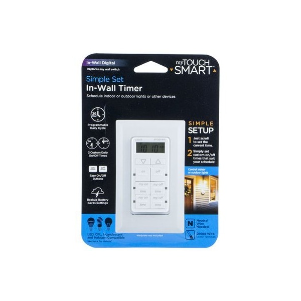 Jasco Ind In Wall DGTL Timer 26893-P1 | Zoro