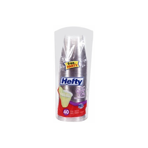 Reynolds Hefty 40CT 9OZ CLR Cups 00C20940 | Zoro