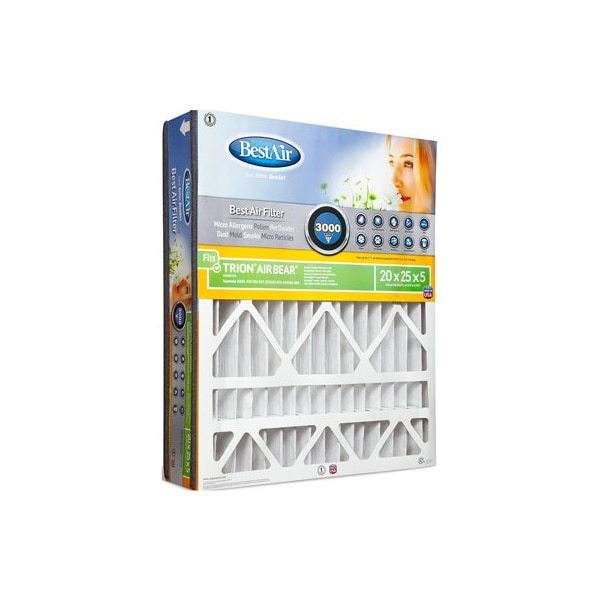 Freudenberg Filtration Technologies 20x25x5 Pleated Air Filter AB2025 ...