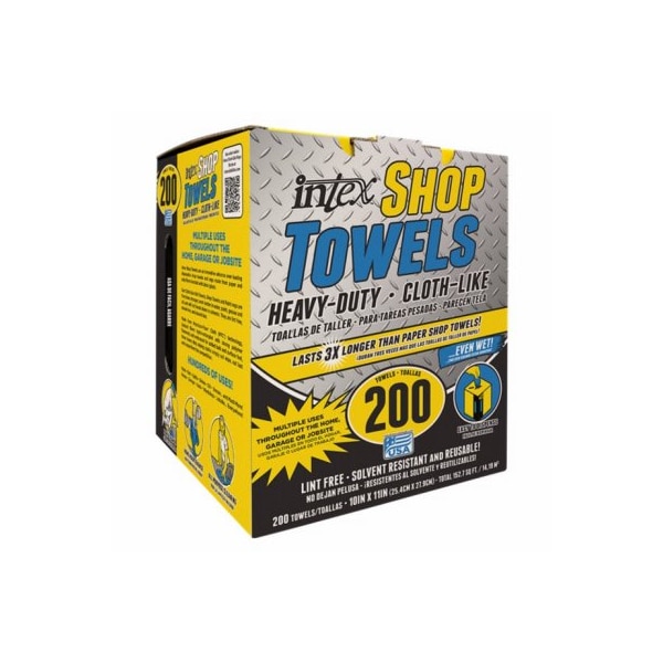 Intex Supply 200CT 10x11 Cloth Rags NW-00254-200 | Zoro