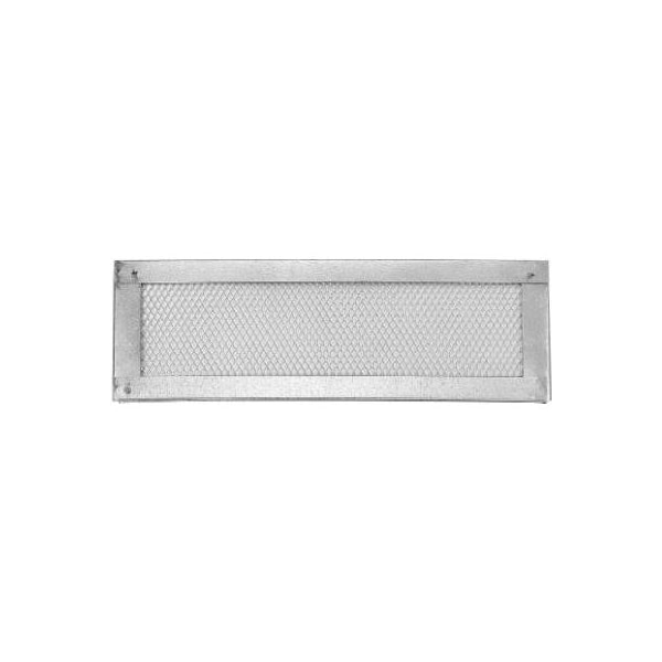 Construction Metals 16x8 FLT Screen Vent SCV168-1/8 | Zoro