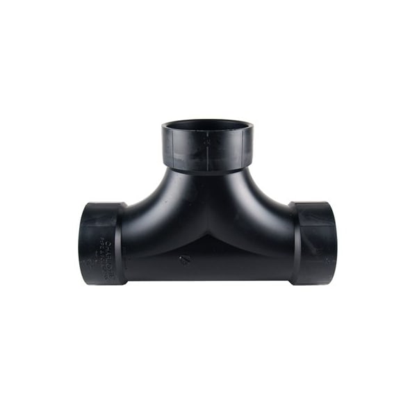 Charlotte Pipe And Foundry 3 2WY Clean Out Tee ABS 00448 0600HA | Zoro
