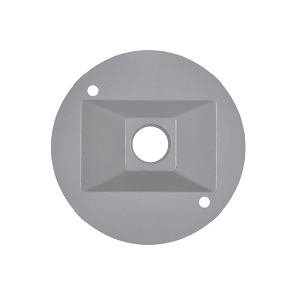 Hubbell ME GRY RND Lamp Cover RC-1-N | Zoro