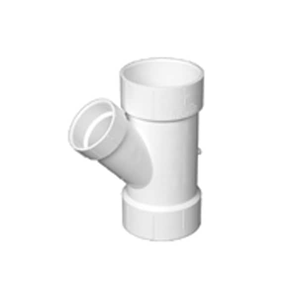 Charlotte Pipe And Foundry 4x3 Reducing Wye PVC 00601 2000HA | Zoro