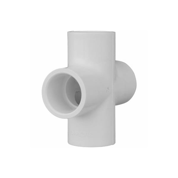 Charlotte Pipe And Foundry 114WHT SxSxSxS Cross PVC 02410 1000HA | Zoro