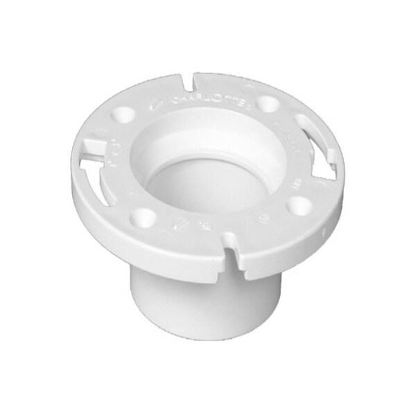 Charlotte Pipe And Foundry 3x4 Closet Flange PVC 00800 0600HA | Zoro