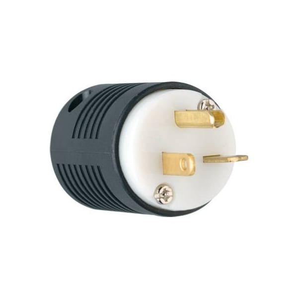 Pass & Seymour Straight Blade Plug, 6-20P, 20 A, 250V AC, 2 Pole ...