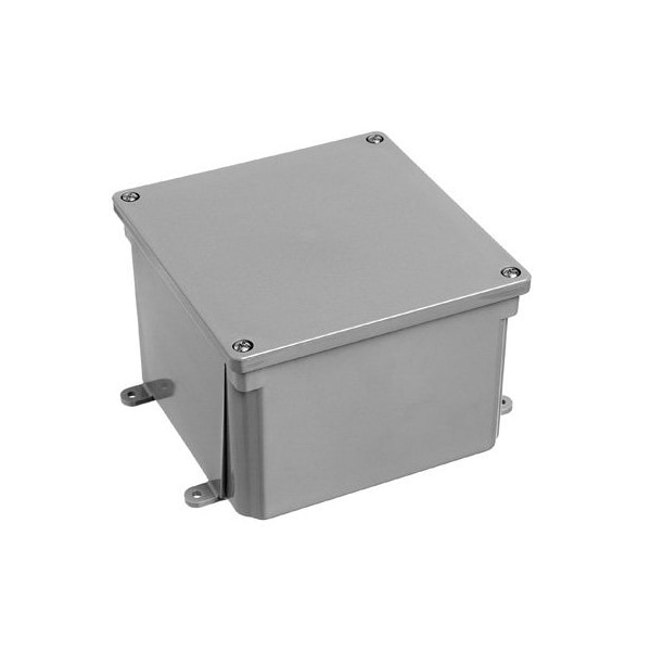Abb 4x4x4 PVC Junction Box E987NR | Zoro