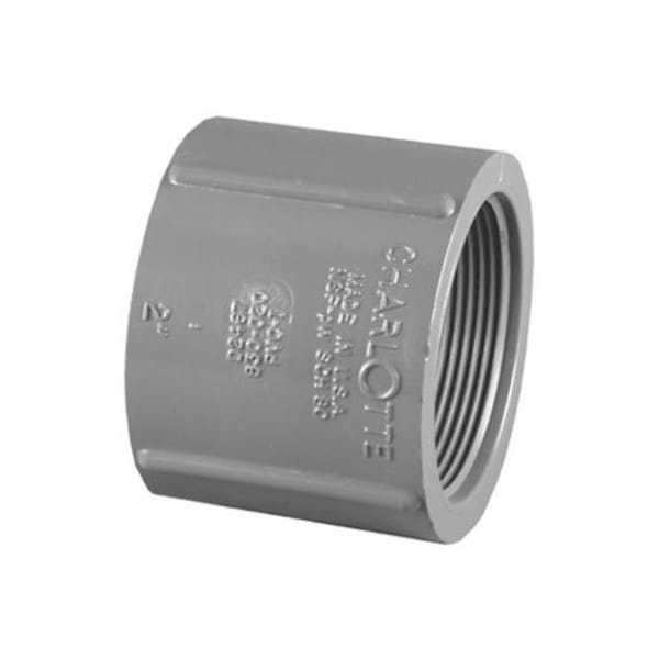 Charlotte Pipe And Foundry 12SCH80 FPTxFPT Coup PVC 08102 1000HA | Zoro