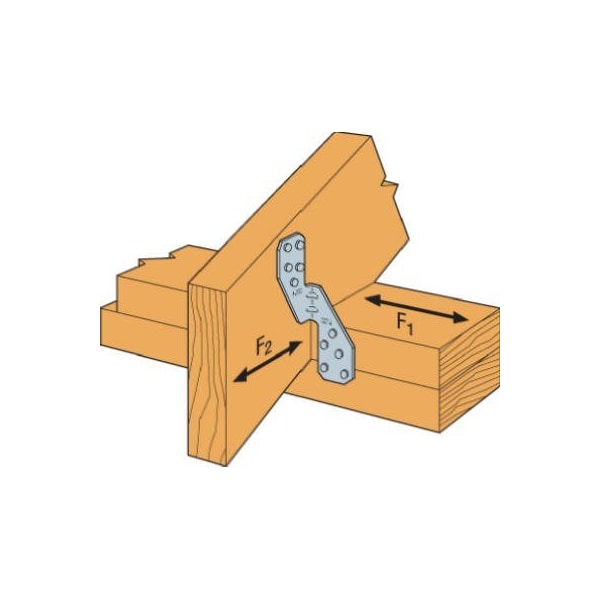 Simpson Strong-Tie H25 Hurricane Tie ZMax H2.5AZ | Zoro