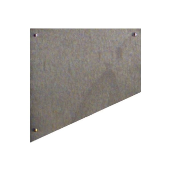 National Hardware 8x34 SS Kick Plate N270-300 | Zoro