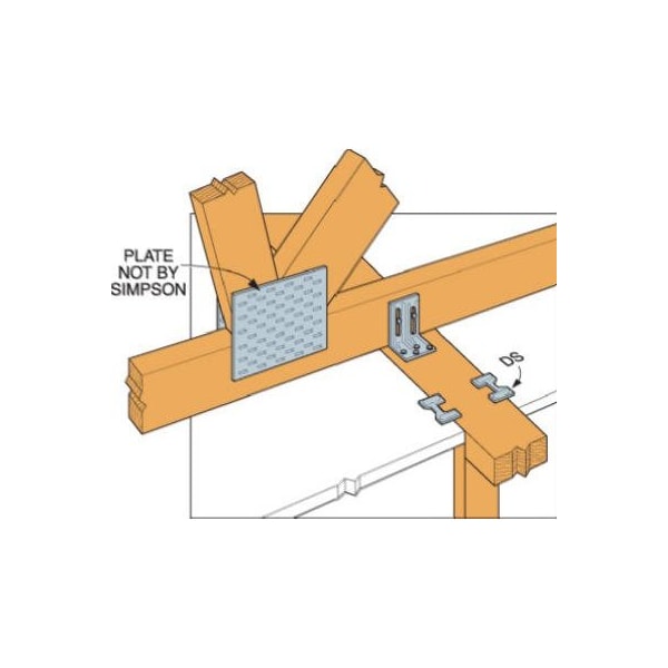 Simpson Strong-Tie DBL Truss Clip DTC | Zoro