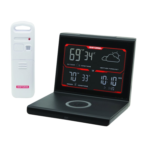 Craftsman Weather Forecaster w/ Qi Charging CMXWDCR01195 | Zoro