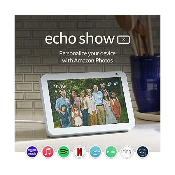 Amazon Echo Show 8 HD 8 smart display with Alexa Standstone ...