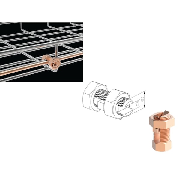 Kable Kontrol Grounding Bolts For Cable Tray KK-GRB | Zoro