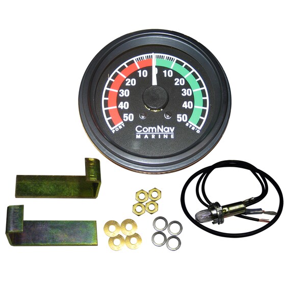 Comnav Marine Analog Rudder Angle Indicator Meter 20360023 | Zoro