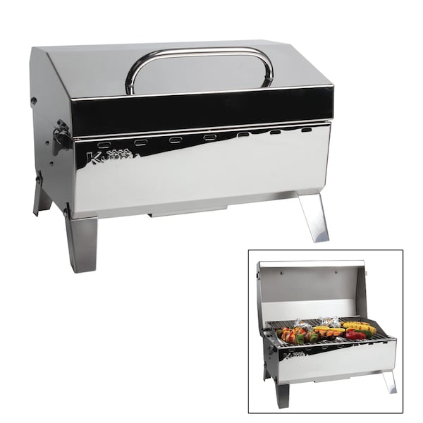 Kuuma Products Stow N' Go 125 Gas Grill - 9,000BTU w/Regulator 58140 | Zoro
