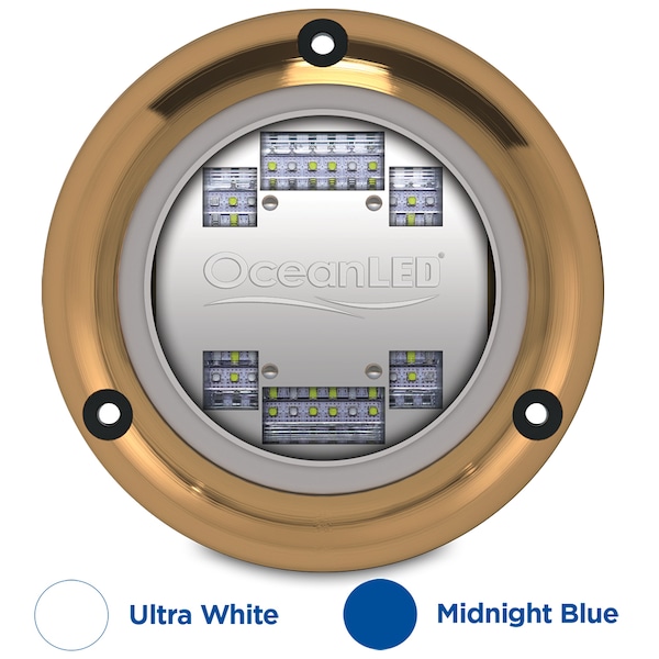 Oceanled Led Sport S3124S Blue/White Underwater Light 012103BW | Zoro