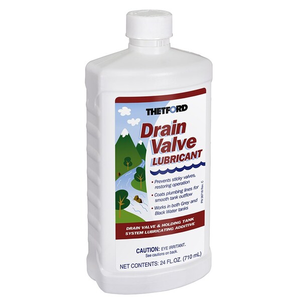Thetford Drain Valve Lubricant - 24oz 15843 | Zoro