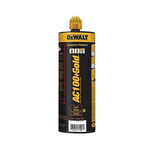 Powers Fasteners AC100+ GOLD Two-Component Vinylester Adhesive ...