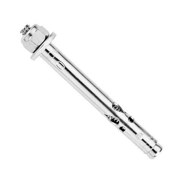Powers Fasteners Sleeve Expansion Anchor, 1/4" Dia, 1-3/8" L, Stainless ...