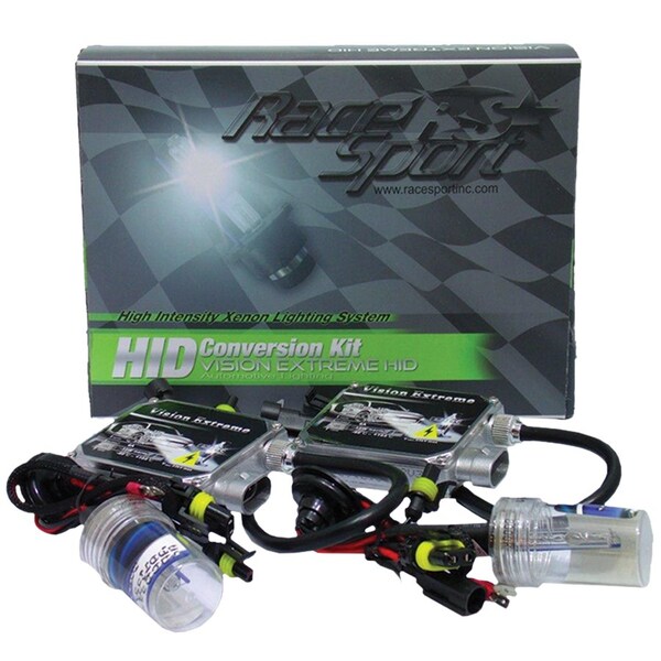 Race Sport H13 10,000K Vision Extreme Headlight Kits H13-2-10K-VE | Zoro