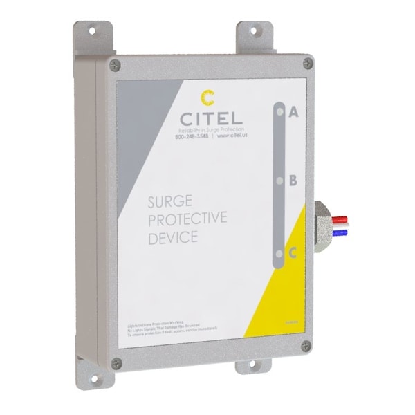 Citel Surge Protection Device, 1 Phase, 120/240V, 3 Wires MP200-120T | Zoro