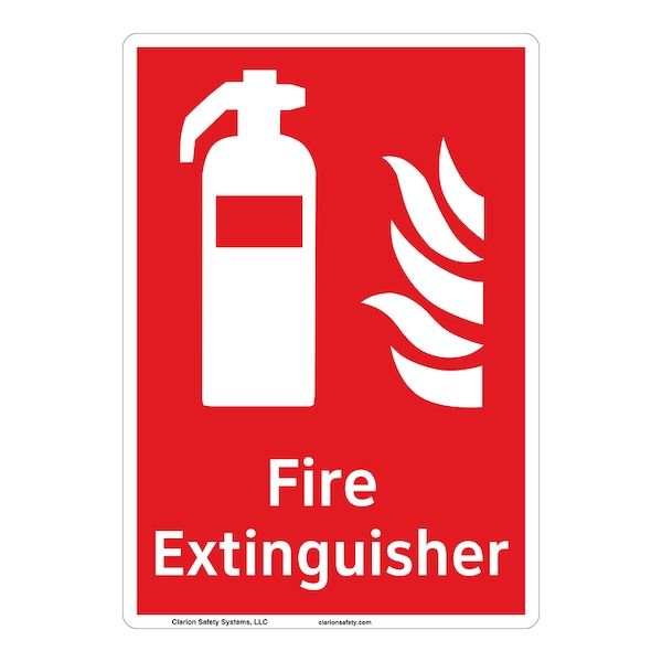 Clarion Safety Systems ANSI/ISO Compliant Fire Extinguisher Safety ...
